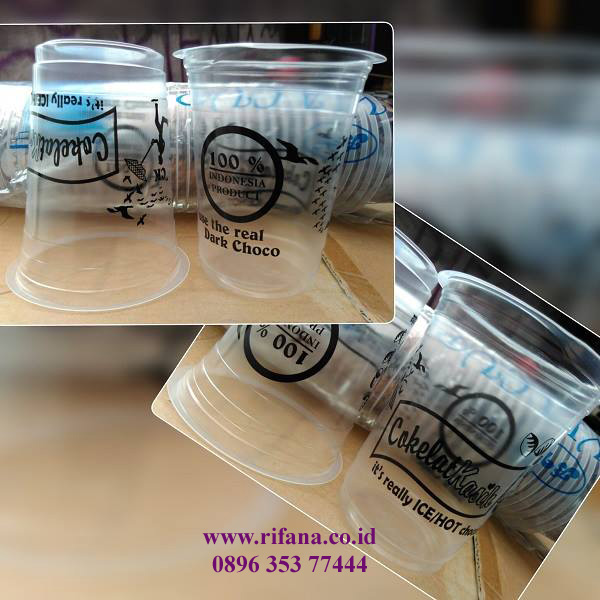 Sablon Cilegon 089635377444: Sablon Cup Es Batu