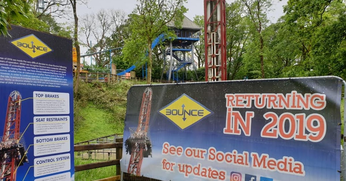 Après 3 ans de fermeture, The Bounce va rouvrir à Oakwood Theme Park ...