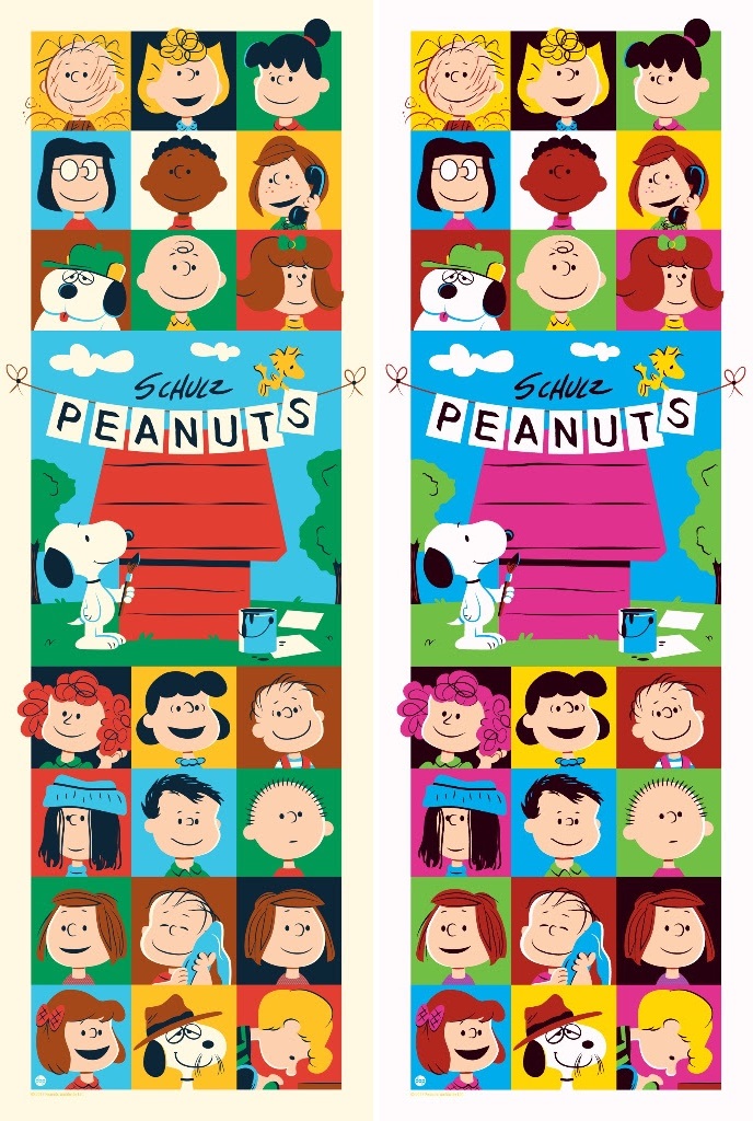 The Blot Says...: Peanuts: Through the Years Screen Print by Dave ...