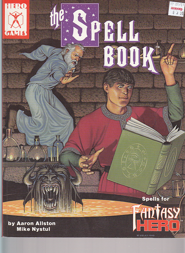 Quag Keep: Hero Games - The Spell Book