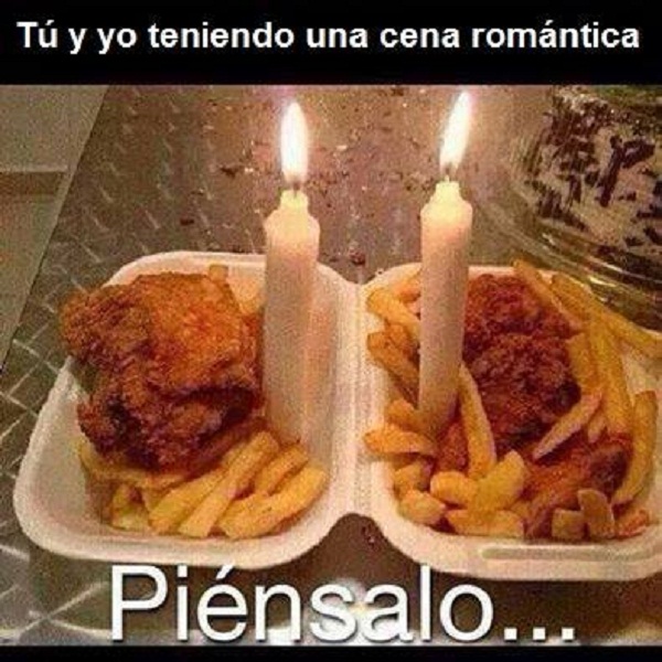 Nuevos Memes: Cena romántica