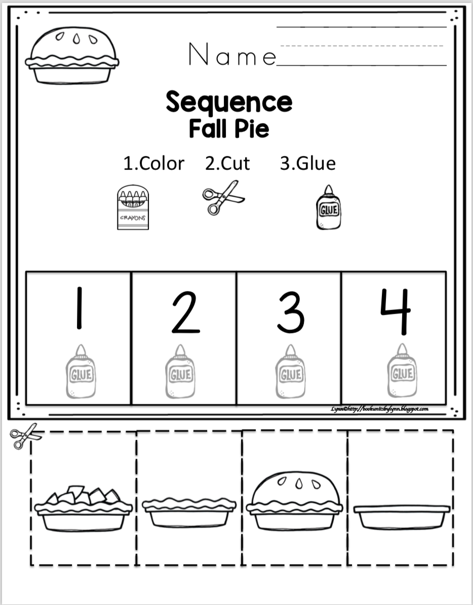 FALL SEQUENCING ~ Book Units by Lynn