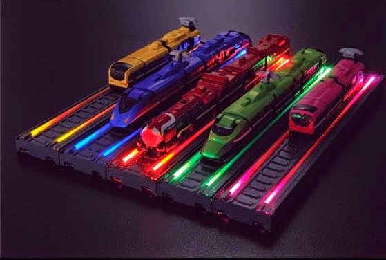 Super Sentai Artisan Ressha Sentai ToQger Rainbow Line Route Set Images ...