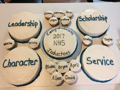 Erin's Cakes: National Honor Society Induction Cakes