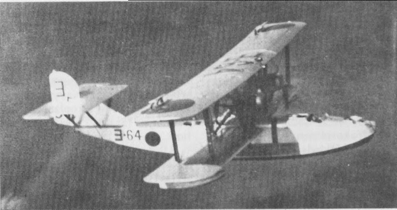 Japanese Aircraft of WWII: Hiro (Hirosho) Navy Type F.5 Flying-boat.