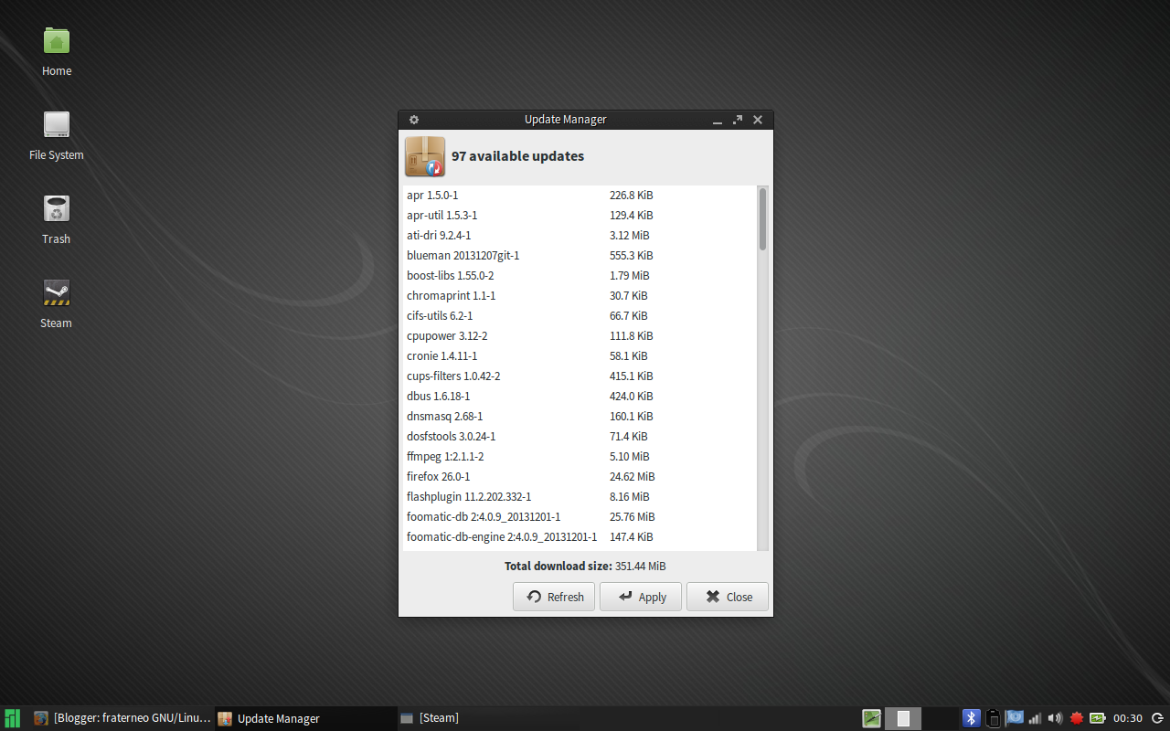 fraterneo GNU/Linux: Manjaro, otra distro que vale la pena probar