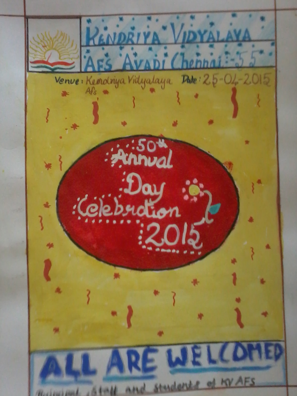 ART Palettes: Annual Day Posters made by Students