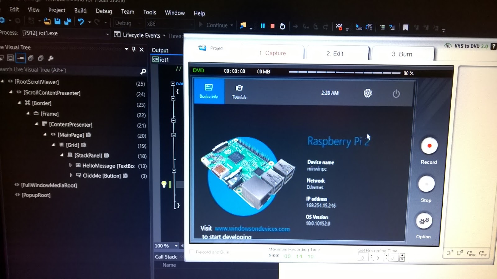 (*dequehead)->dev::blog: Windows 10 on an RPi? Yes, really. It Just Works.