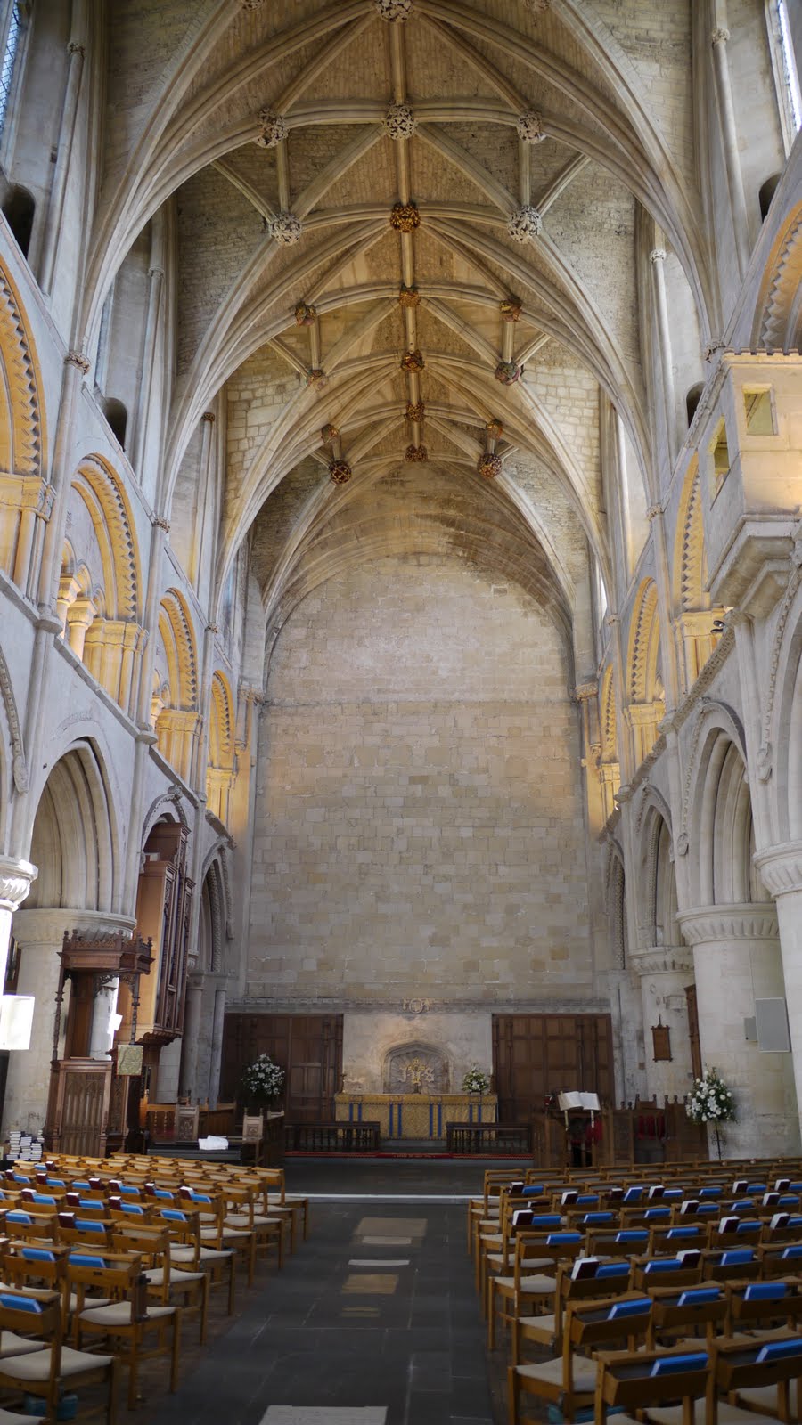 Malmesbury Abbey Interior - Britain All Over Travel Guide