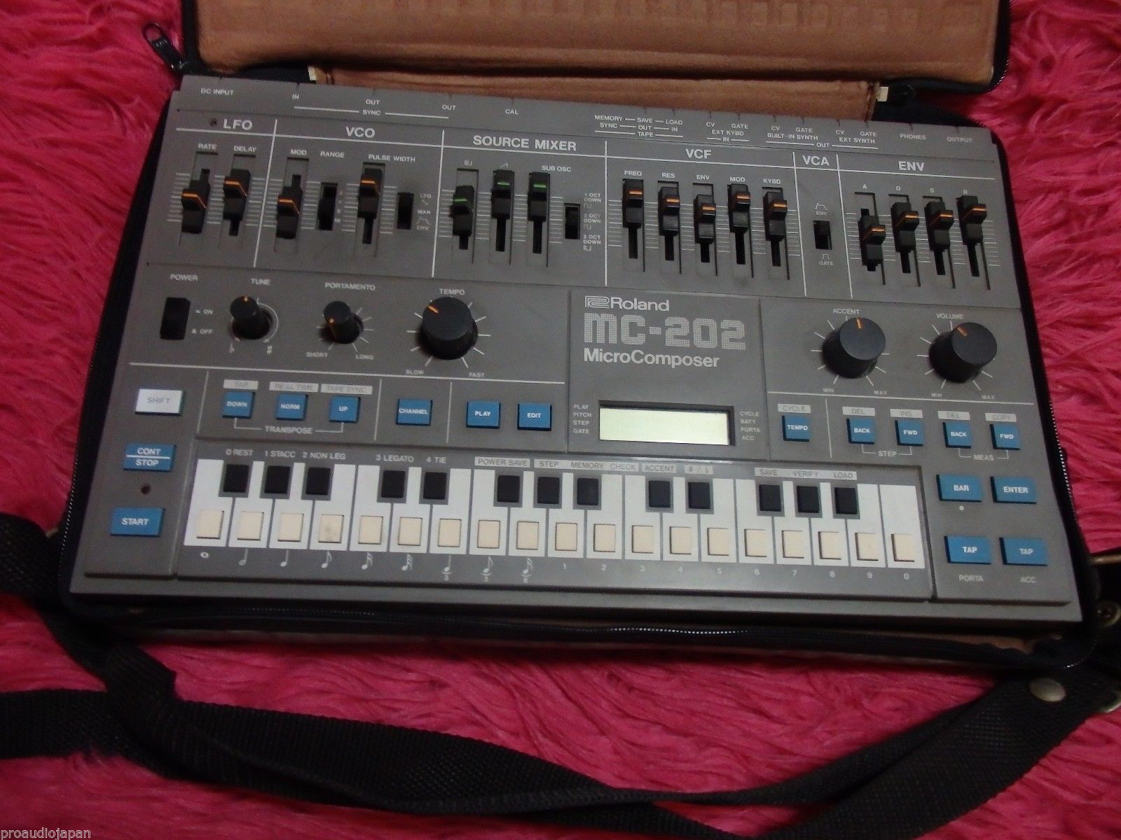 MATRIXSYNTH: Roland MC-202 SN 316000 with Original Silver Gig Bag