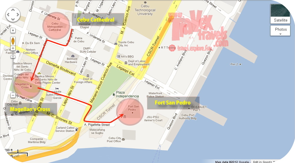 How to Go to Cebu Tourist Spots: Magellan’s Cross to Fort San Pedro ...