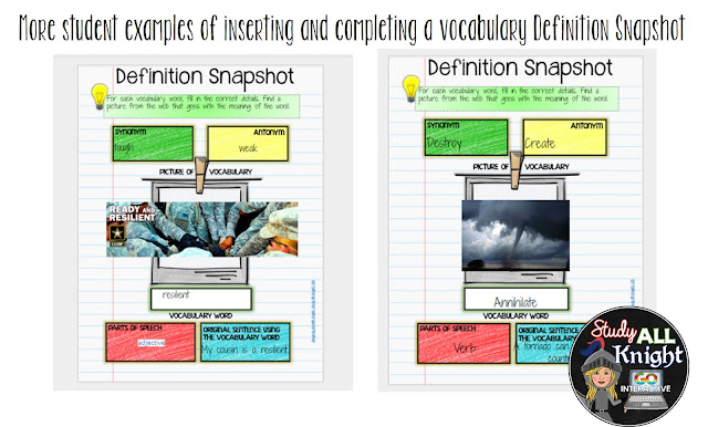 How to Build Vocabulary Lessons Using Digital Interactive Notebooks ...