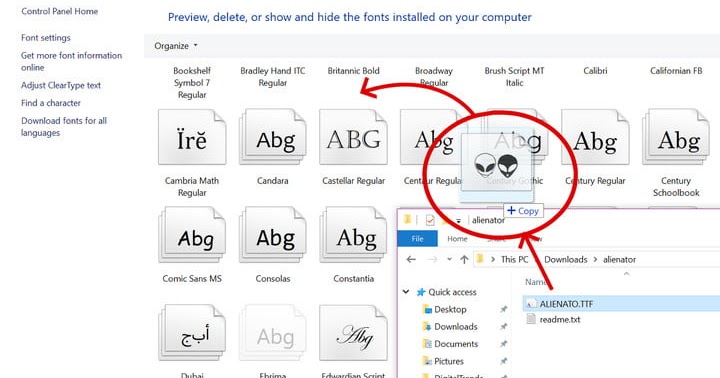 How to Install Fonts in Windows 10 - Add Stylish Fonts Easily