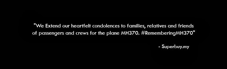 Superbuy: Remembering MH370