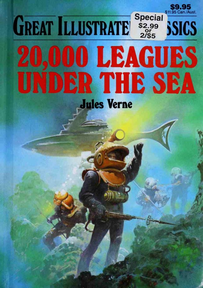 Old Comics world: Great Illustrated Classics - 20,000 Leagues Under the ...