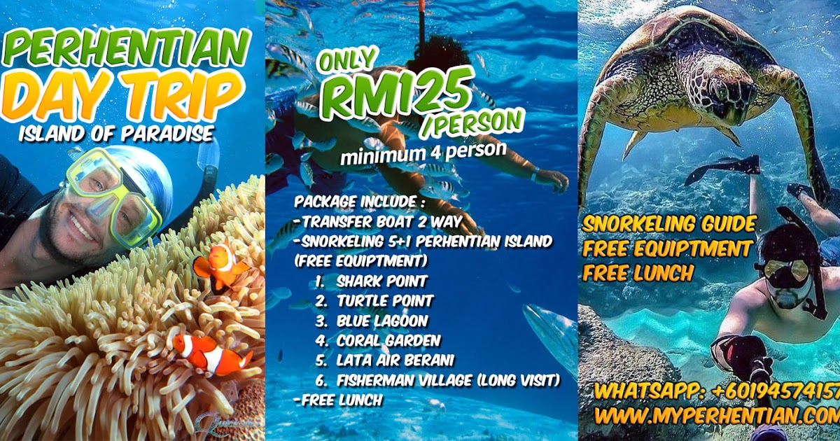 Pakej Day Trip Pulau Perhentian - Hafiz Rahman