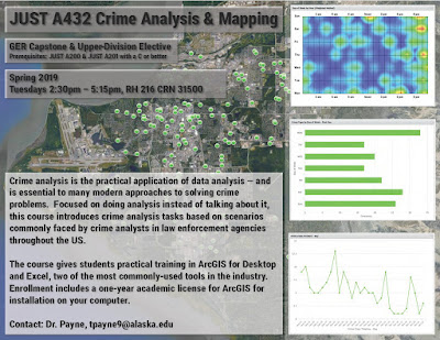 UAA Justice Center: Crime Analysis & Mapping (JUST A432) course gives ...