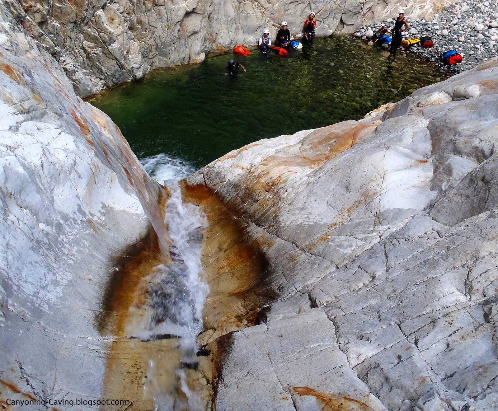 Canyoning - Caving: Φαράγγι Γριάς , Σαμοθράκη