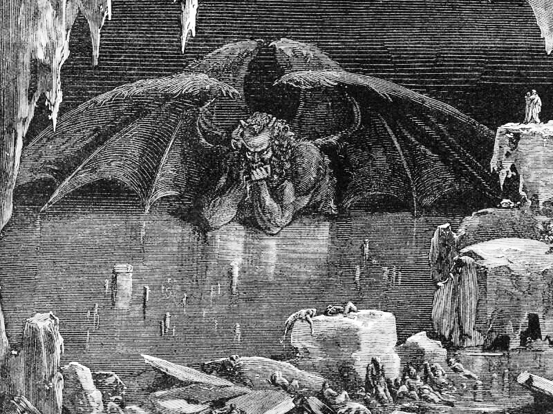 La Divina Comedia de Dante Alighieri: Infierno: Canto XXXIV