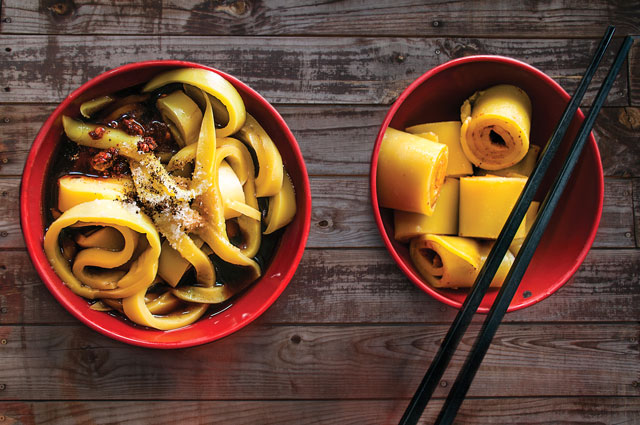 Best Spicy Laphing at Boudha Kathmandu - Vijay's Blog