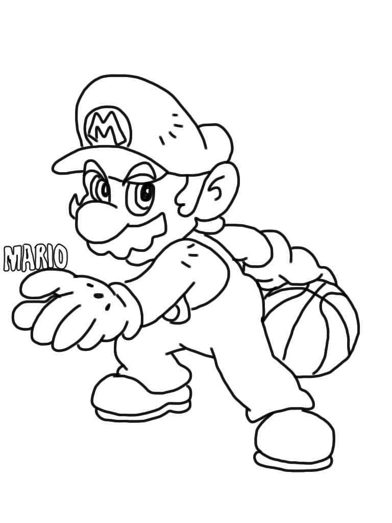 Mario Coin Pages Coloring Pages