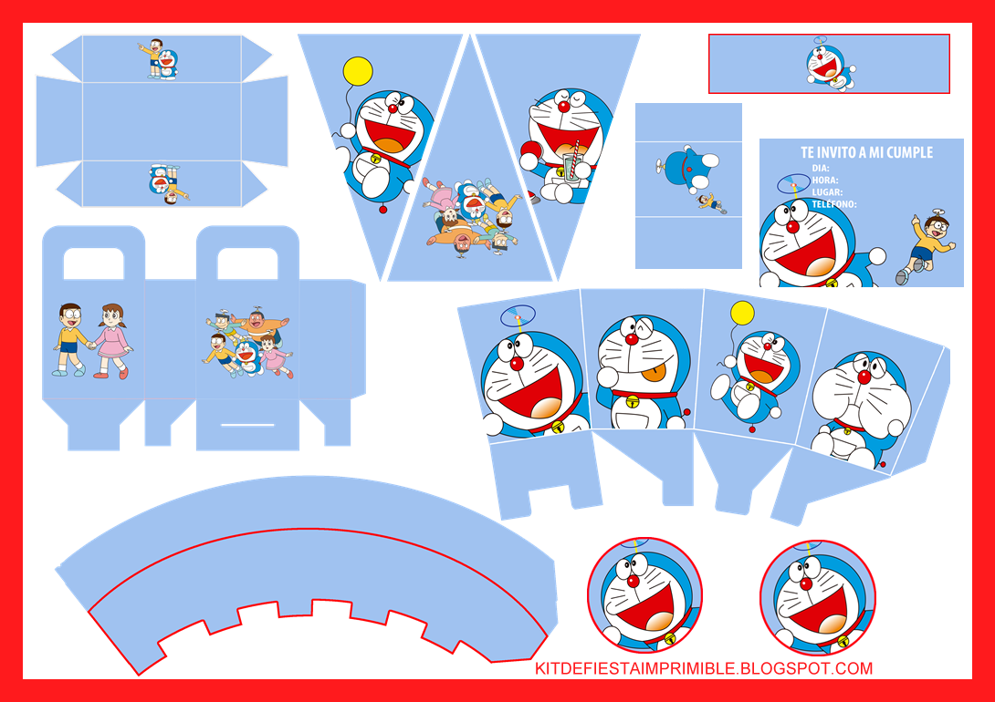 1000+ images about Doraemon party on Pinterest | Cartoon, Birthday ...