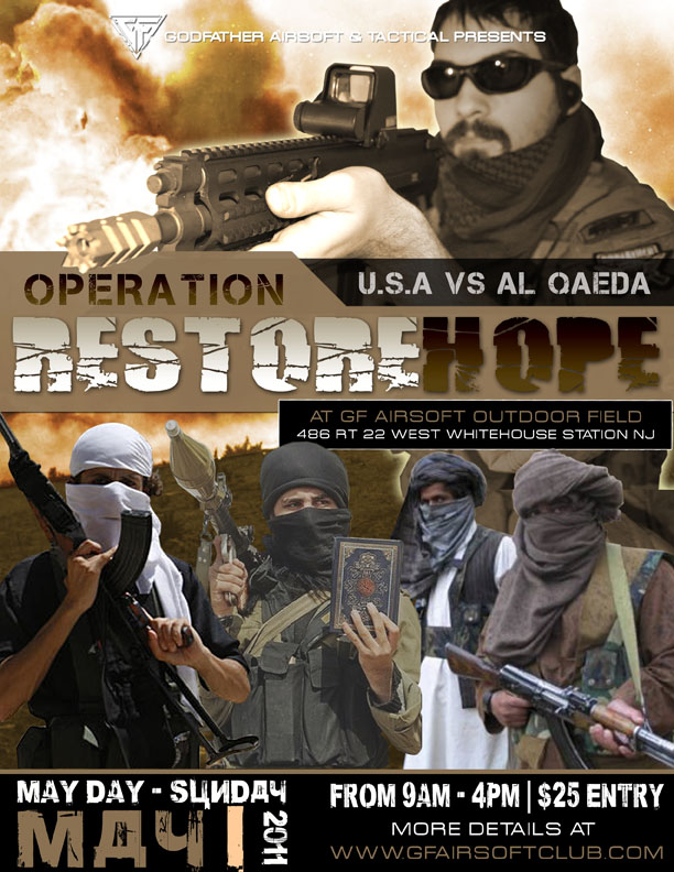 GOD FATHER AIR SOFT BLOG: Godfather Airsoft : Operation Restore Hope!