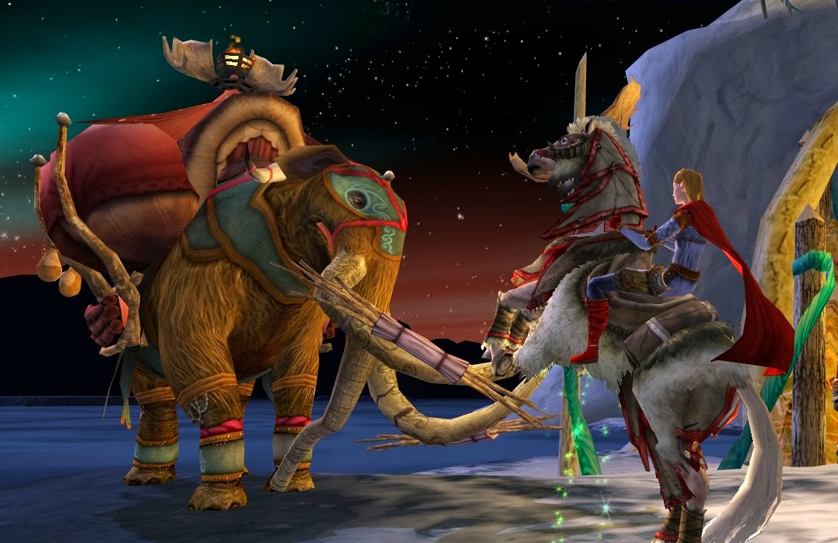 Supergirl of Lorien: Snow Beast Steed