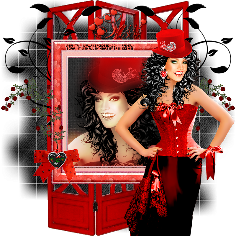 SassiDesigns Kits: CT Tags for Sassi Designs using the With All My Heart kit.