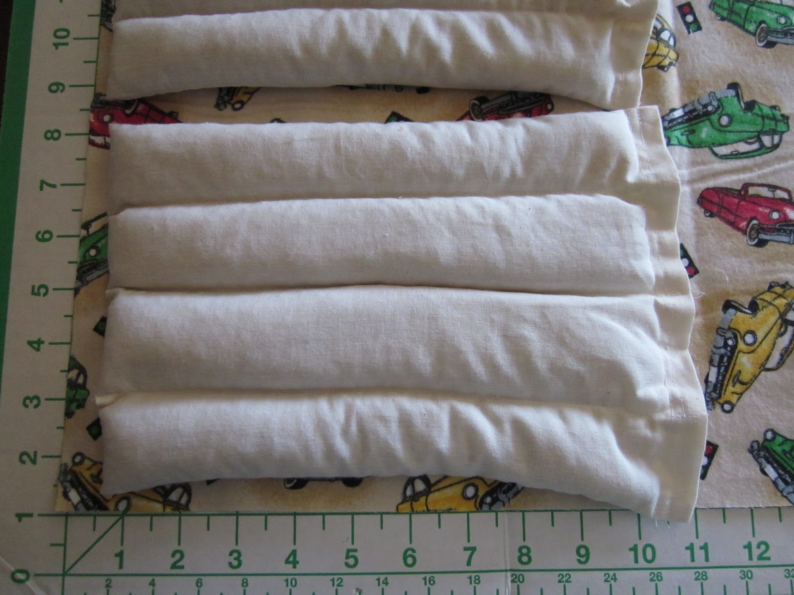 Happily Stitching Along: Rice bag tutorial