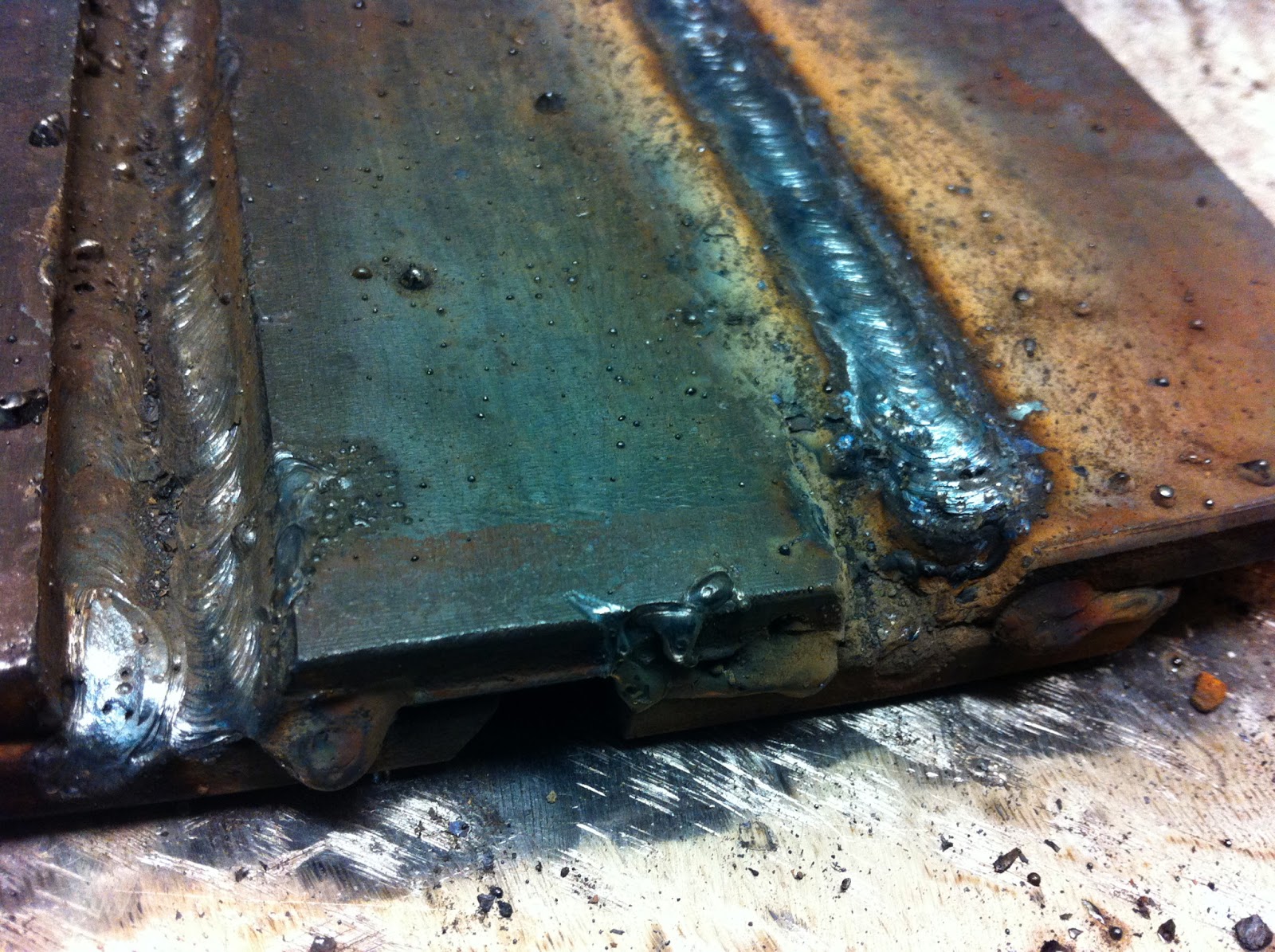 WELD IT'S HER: Spatter vs. Splatter