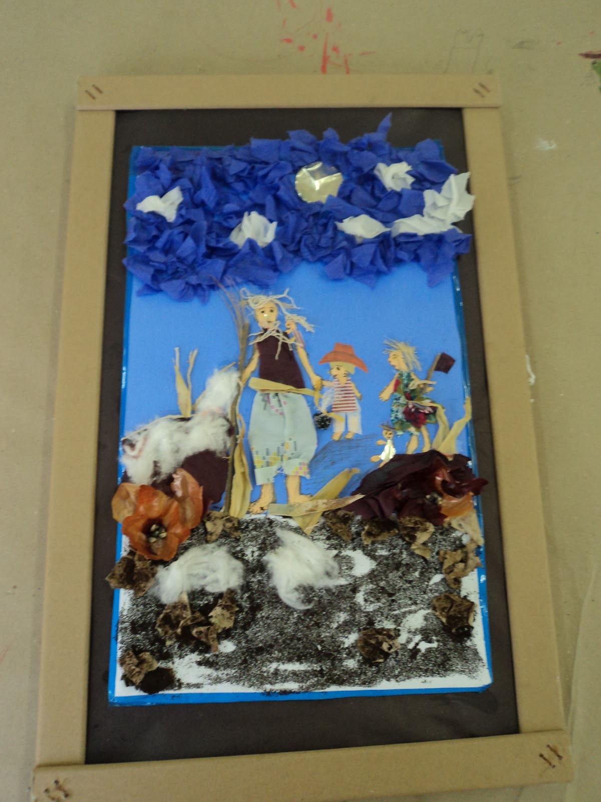 Escola de Educação Básica São João : Releitura Retirantes