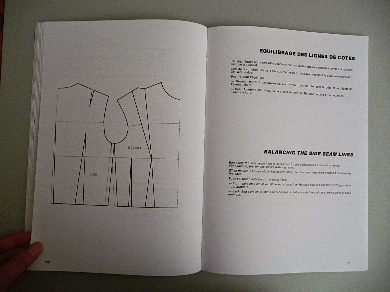 ESMOD Pattern Drafting Textbook - modelist kitapları