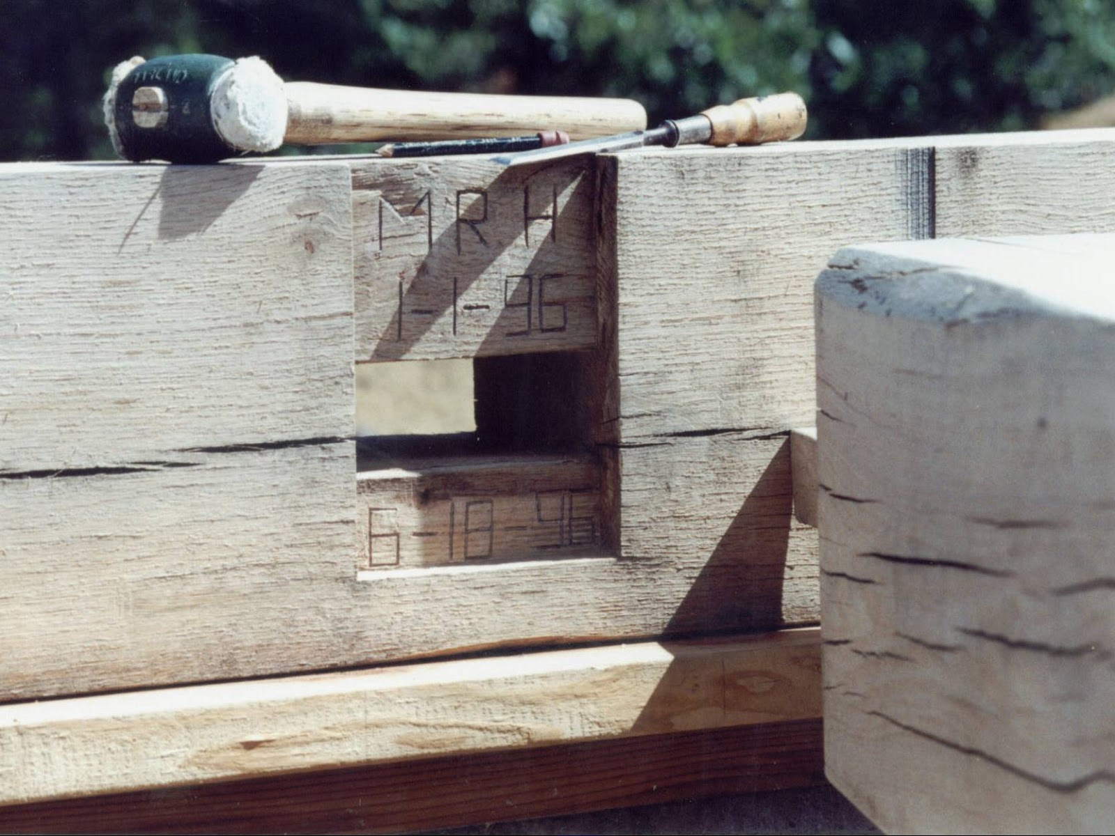 Michael's Timber Framing: Joinery
