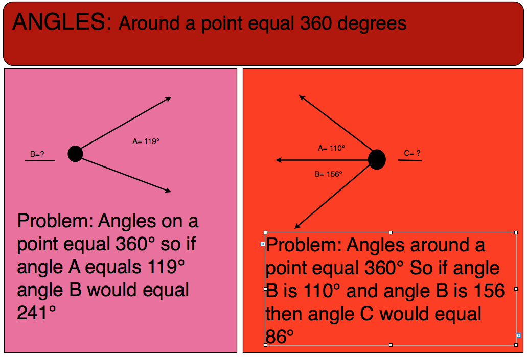 Room5 Angles Around A Point Always Adds Up To 360 Degrees Room5 Angles Around A Point Always Adds Up To 360 Degrees