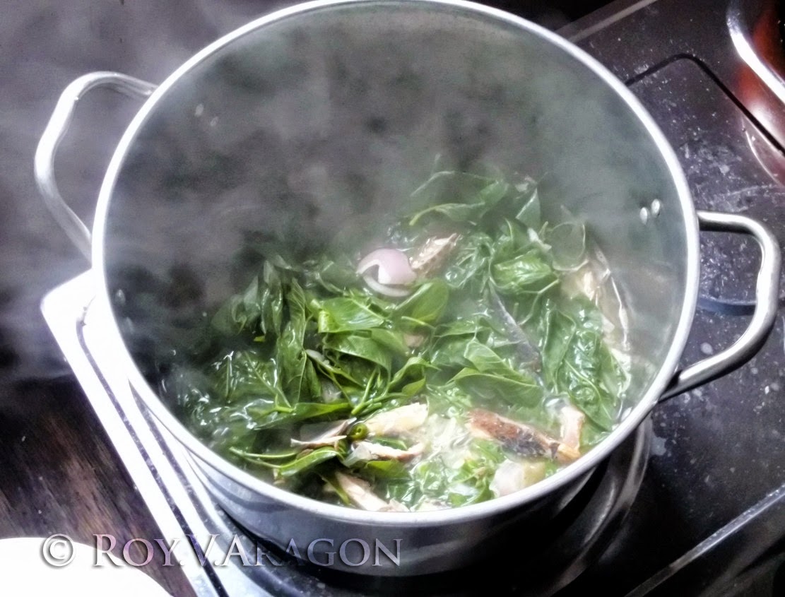 exotic food recipes & other gastronomic delights: alukon leaves stew ...