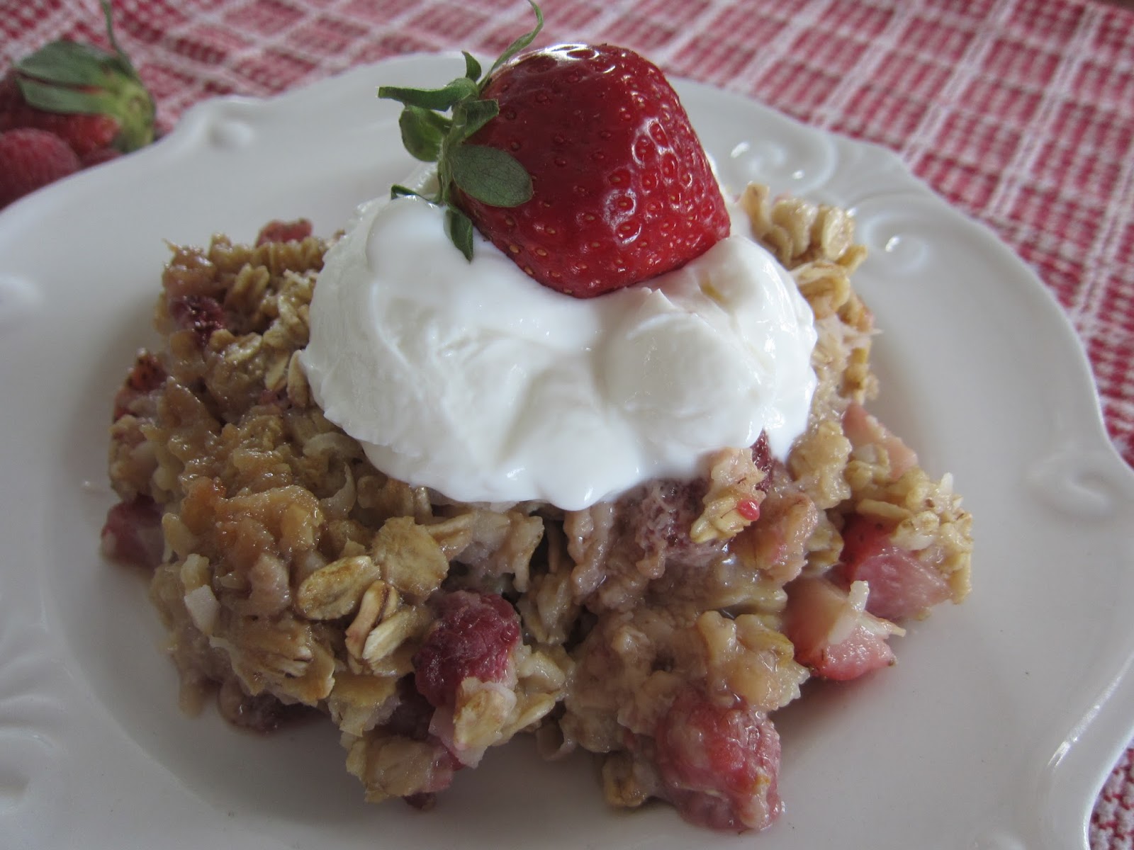 Gruau cuit au four aux petits fruits et noix de coco - Jardin Et Bricolage