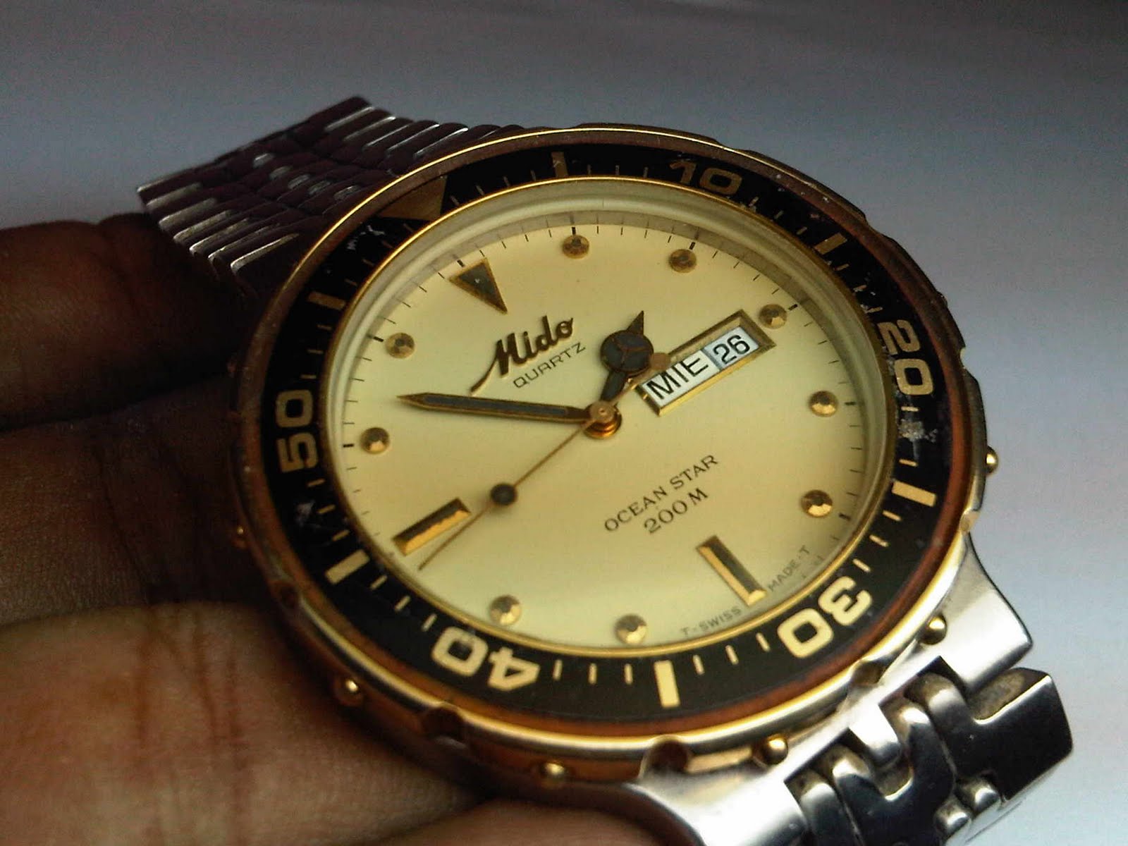 Arloji doeloe: Mido quartz ocean star 200m ( SOLD )