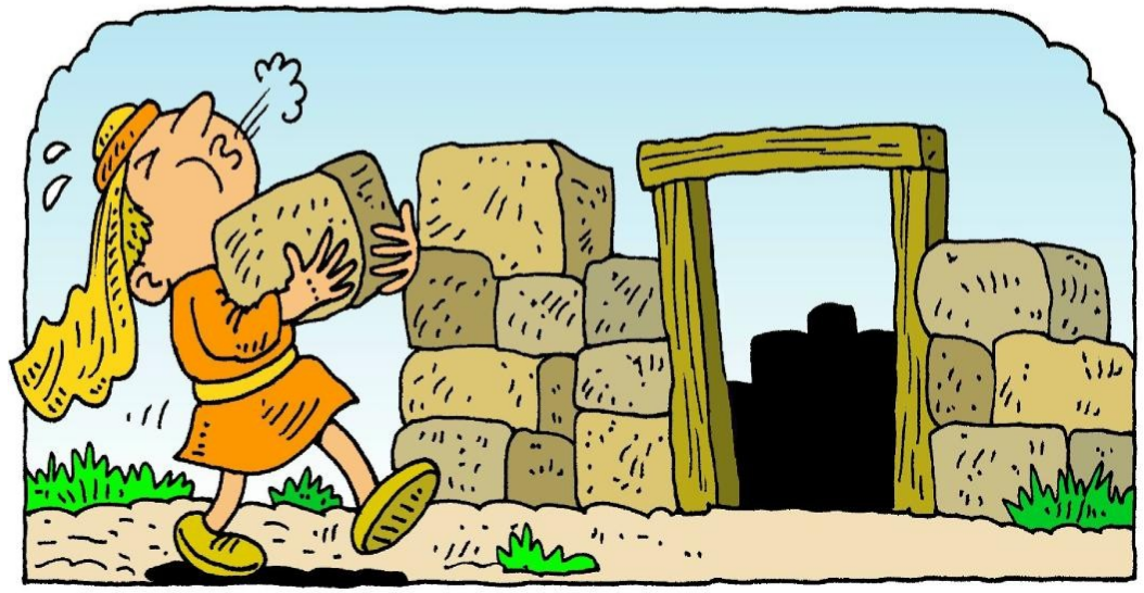 Jesus Tells About Two Builders