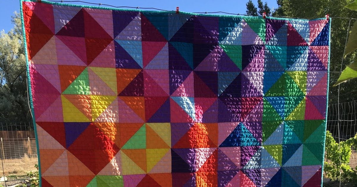 Tanya Quilts in CO: June OMG Postcard from Sweden Finish