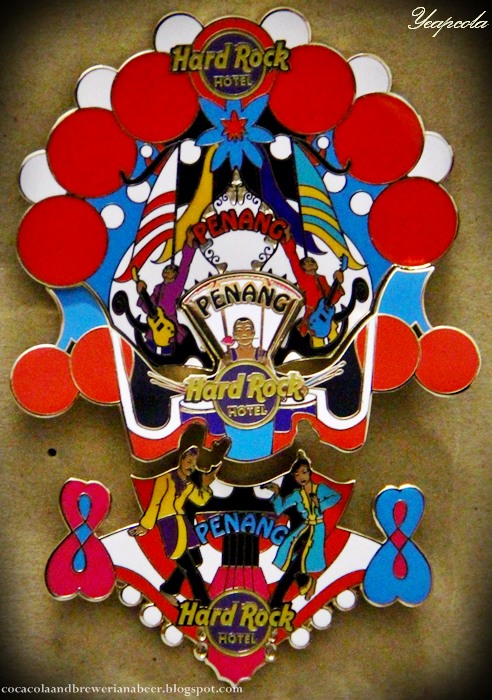 Hard Rock Cafe Pin Collection: Hard Rock Hotel Penang set of 3 Puzzle Pins