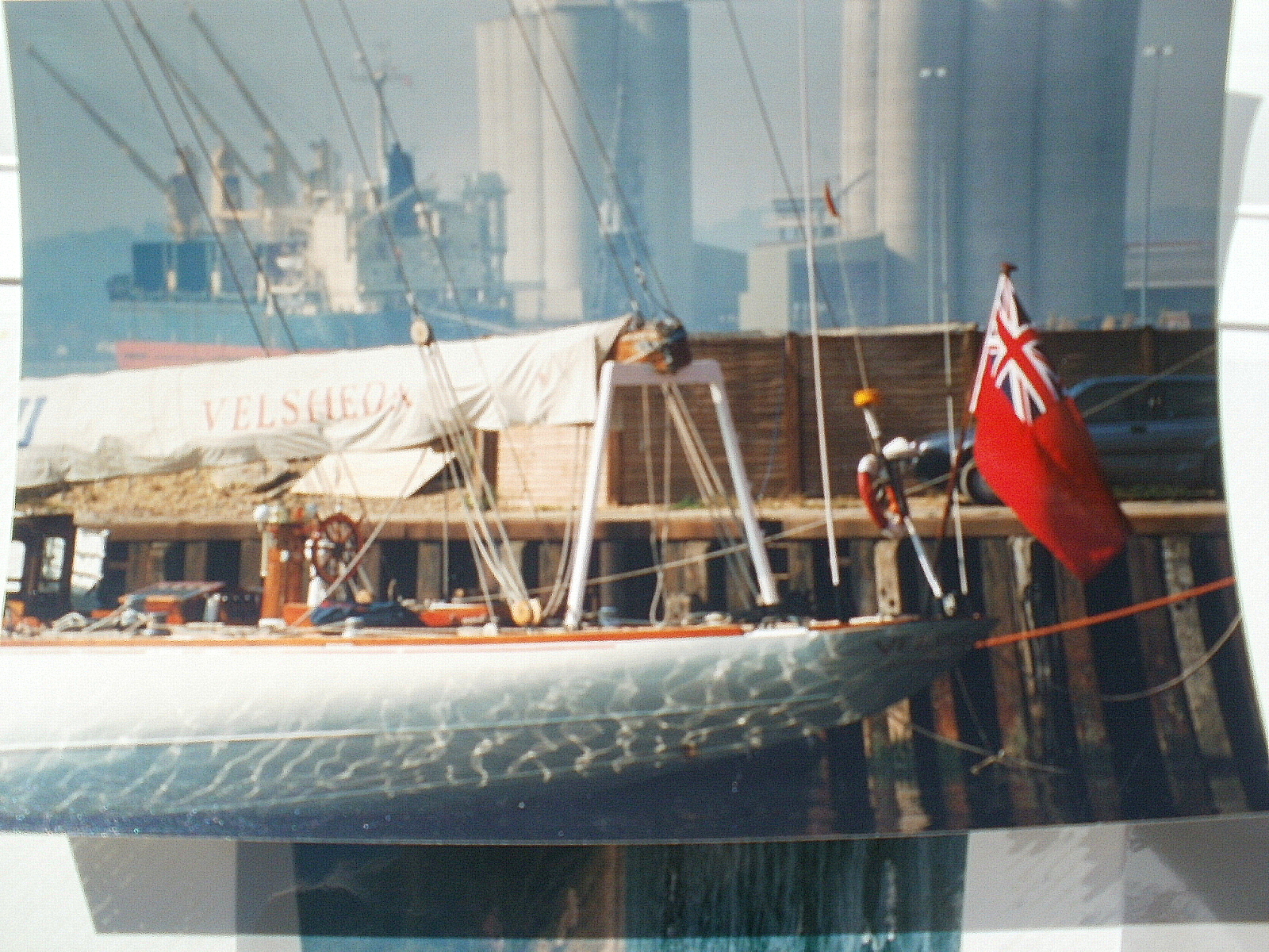 Shockwave40: VELSHEDA - J Class Yacht - Pictured 1980's - Southampton ...