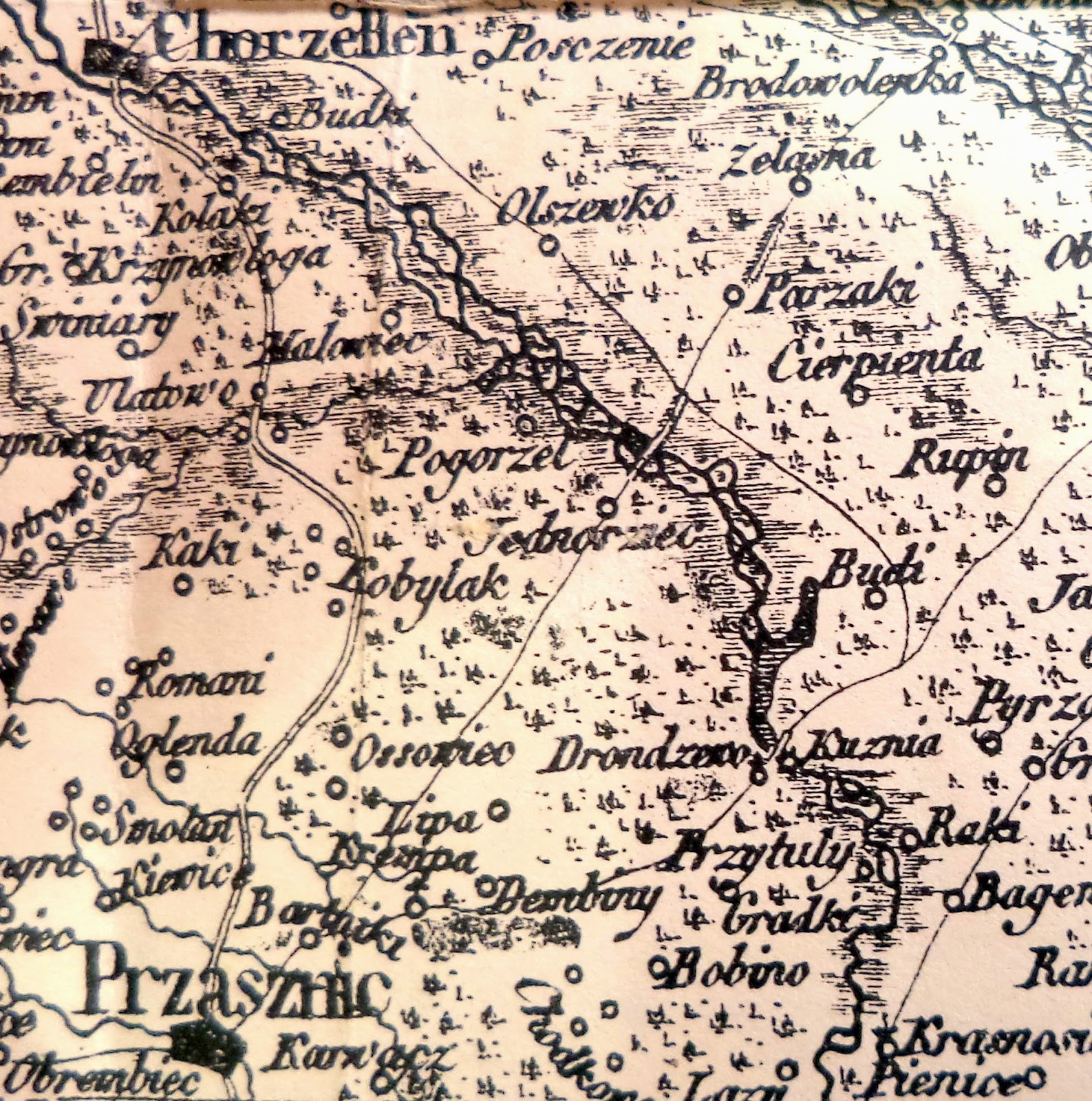 Kurpianka w wielkim świecie: MAŁA OJCZYZNA: gmina Jednorożec na mapach