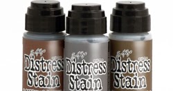 One Lucky Day: Test Drive: Metallic Distress Stains