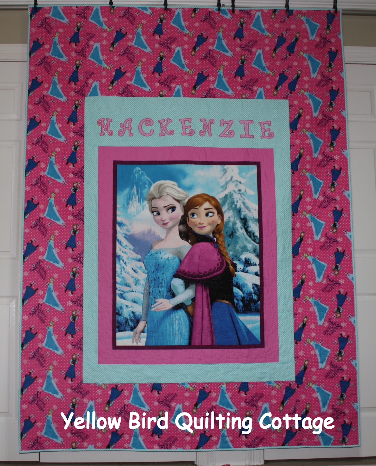 Yellow Bird Quilting Cottage: Frozen Quilt