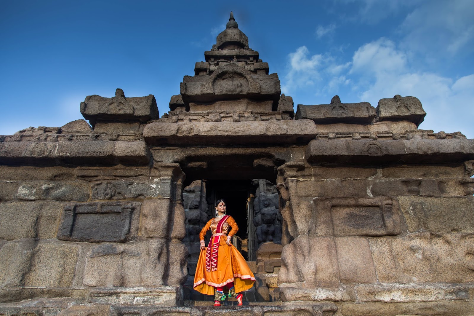 Shore Temple at Mamallapuram - One of the best specimens of Pallava ...
