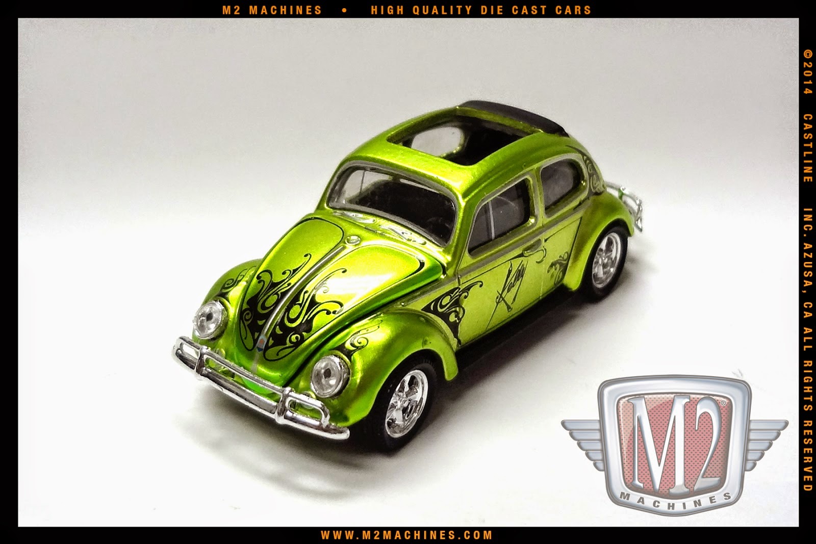 M2 Machines VW Volkswagen Set 1 Chase 1/492 1 Super Chase 1/108 VW Bug ...