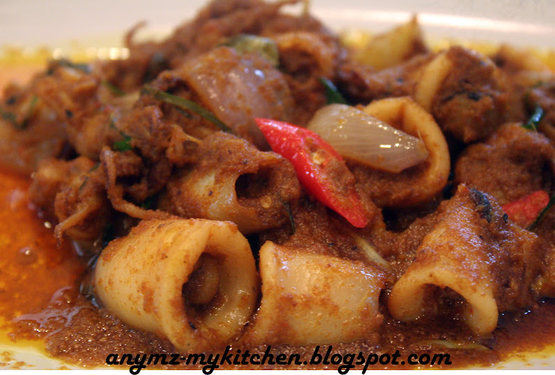 My Kitchen: Rendang Sotong