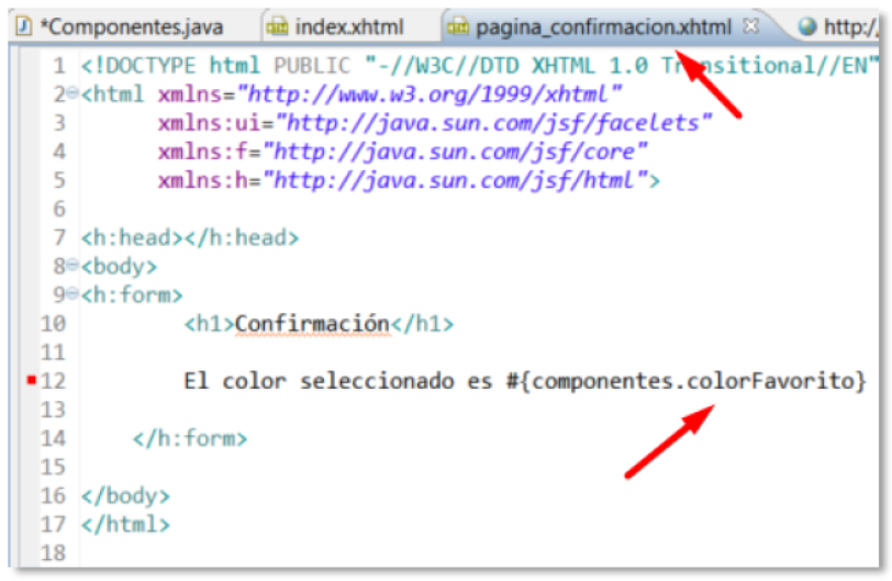 CoDejaVu: Como usar el h: selectOneRadio en JSF