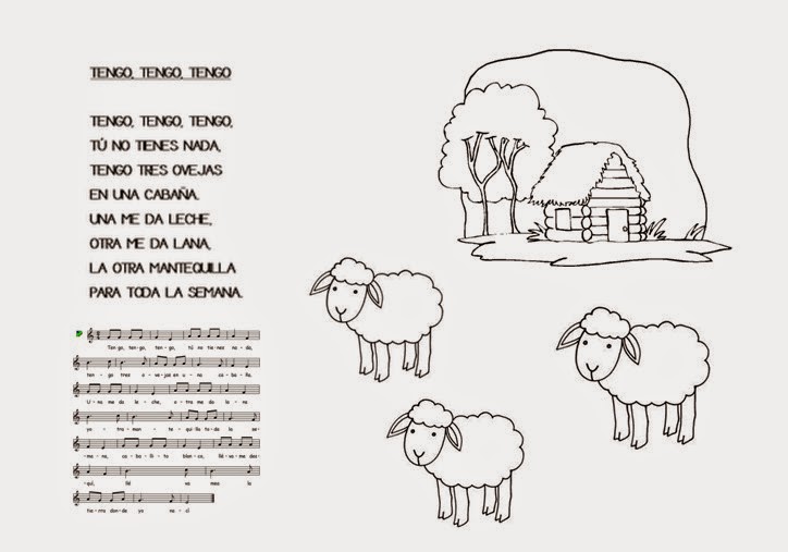 CANTORES INFANTILES: TENGO, TENGO, TENGO